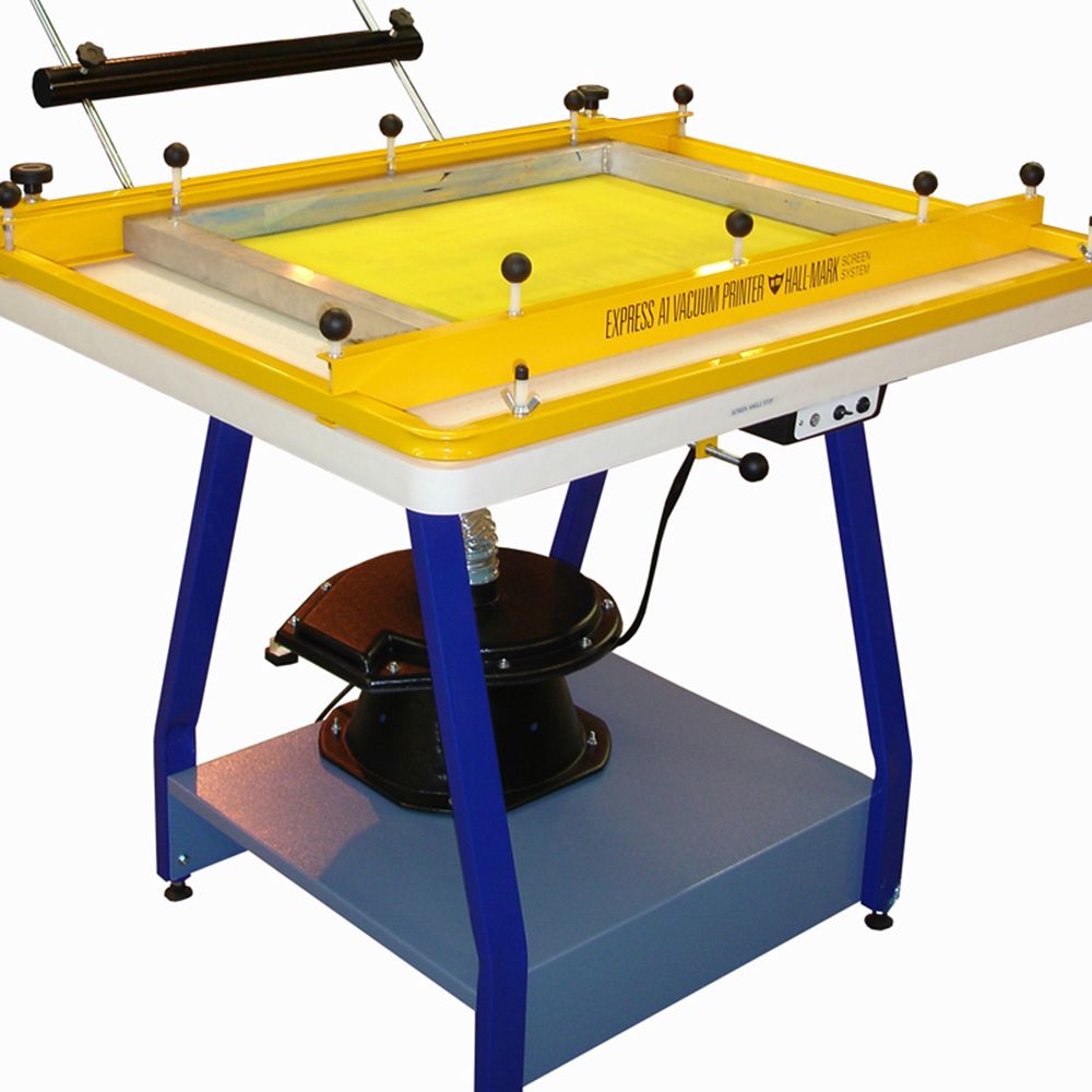 textile screen printing table