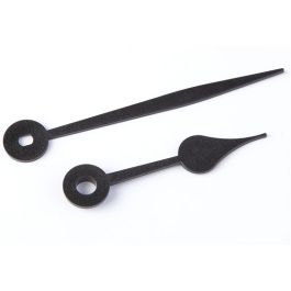 Plastic Clock Hands - Minute 65mm. Hour 45mm - Black | Specialist Crafts